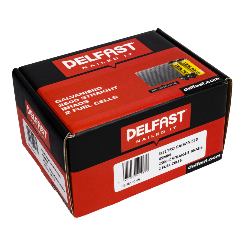 Delfast Brads Straight 16G C Series 45mm Galvanized with Delfast Fuel ...