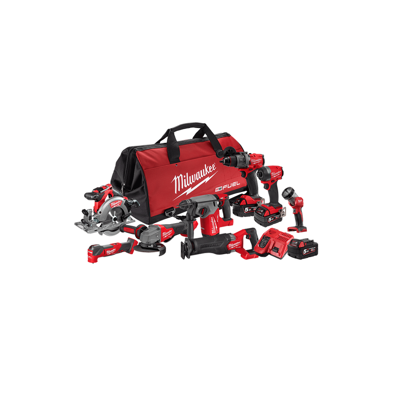 MILWAUKEE M18 FUEL 8 PIECE POWER PACK 8A3 Konnect Fastening Systems NZ