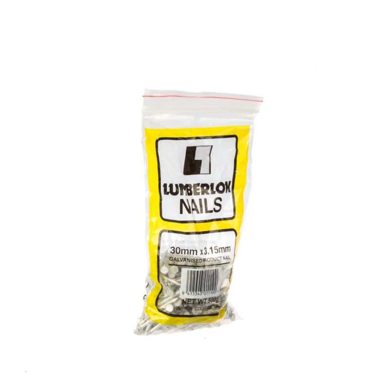 Lumberlok Pan HD Nails 30x3.15mm 500g Konnect Fastening Systems NZ