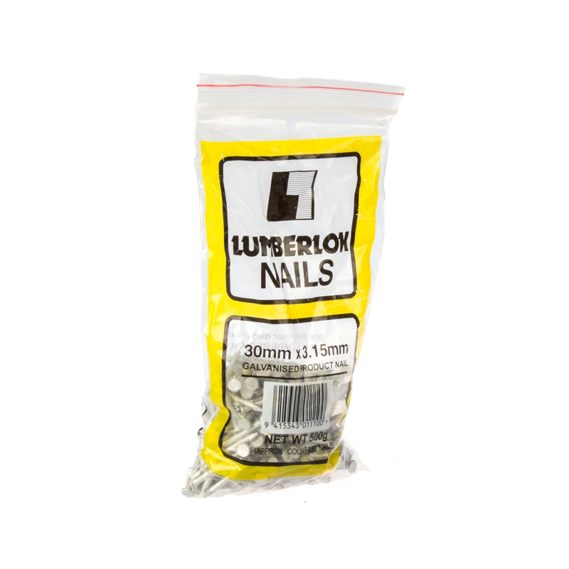 Lumberlok Annular Grove Pan HD Nails S/S 45x3.3 500G Konnect Fastening ...