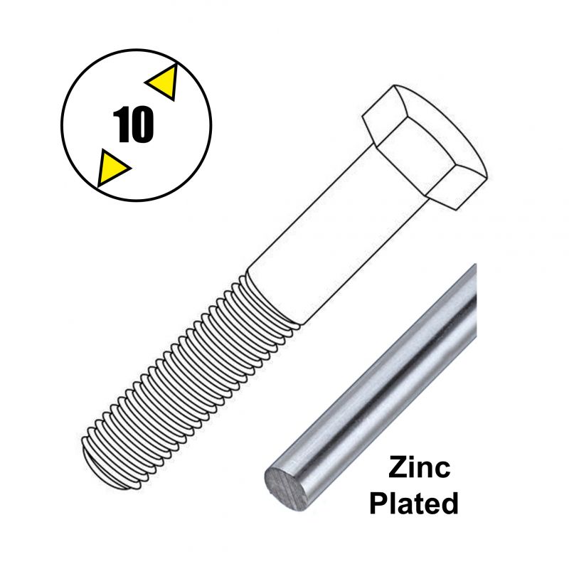 Bolt Hex Head CL 8 8 AS 1110 1 ZP M10 bolt-hex-head-cl-8-8-as-1110-1-zp-m10