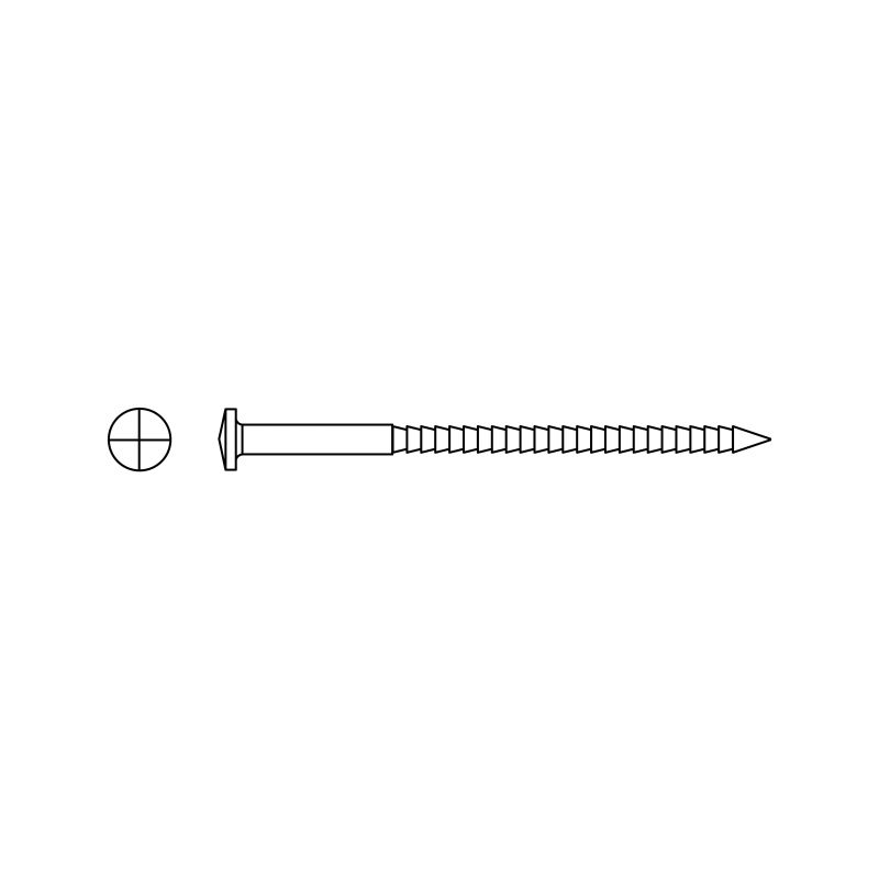 3.25x65 Annular Grooved SB Rose Head Nails 5kg