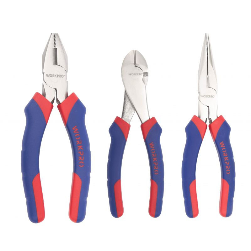 Workpro 3pc Pliers Set