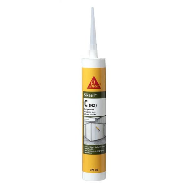 Sikasil Sealant C Titania 375ml Cartridge